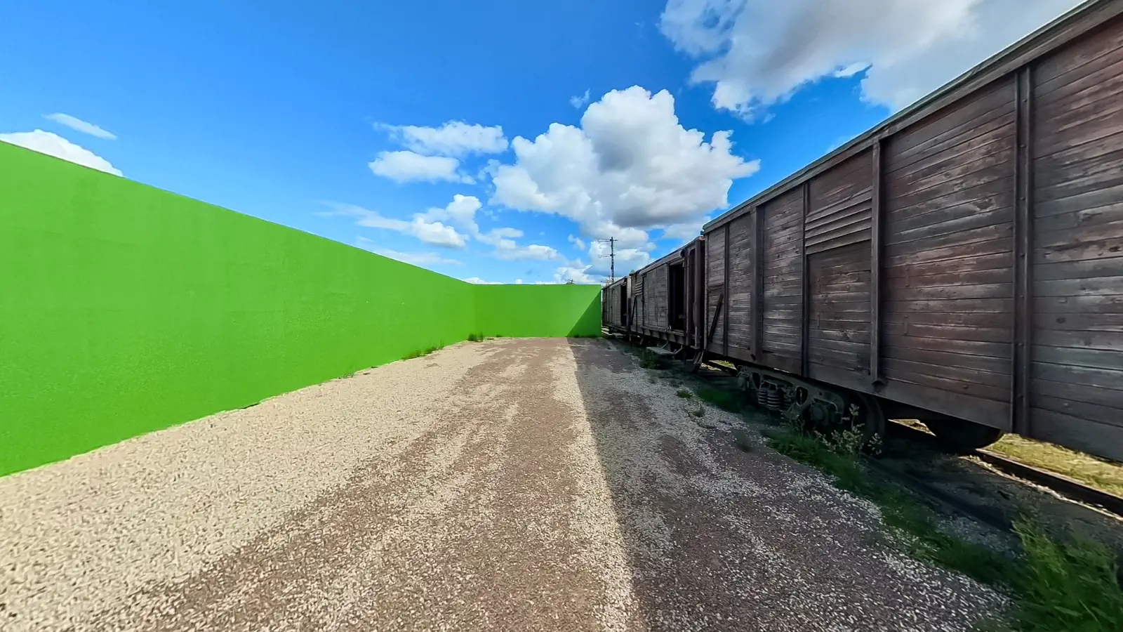 Outdoor Green Screen - Cinevilla Studio